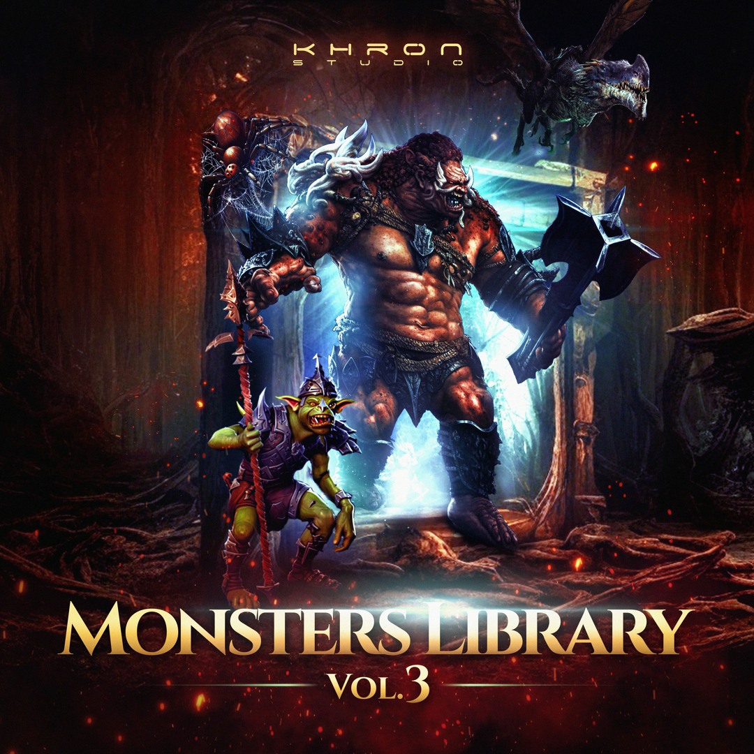 Monster Library Vol 3 Download - Audio Loops